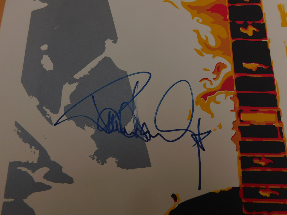 KISS Autographed Poster - Swico Auctions