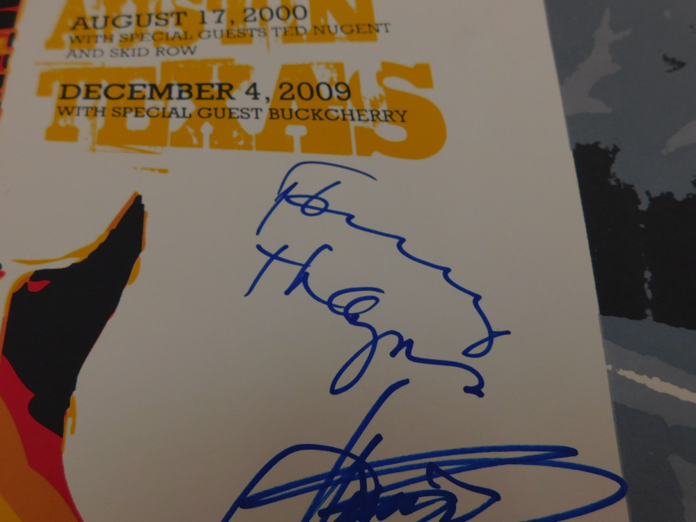 KISS Autographed Poster - Swico Auctions