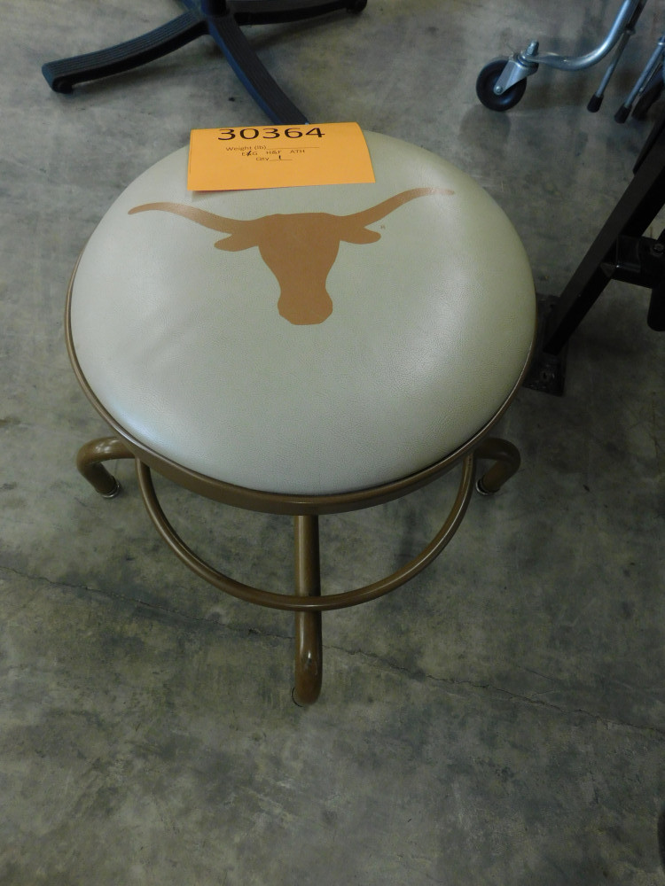 Texas Longhorn Themed Stool - Swico Auctions