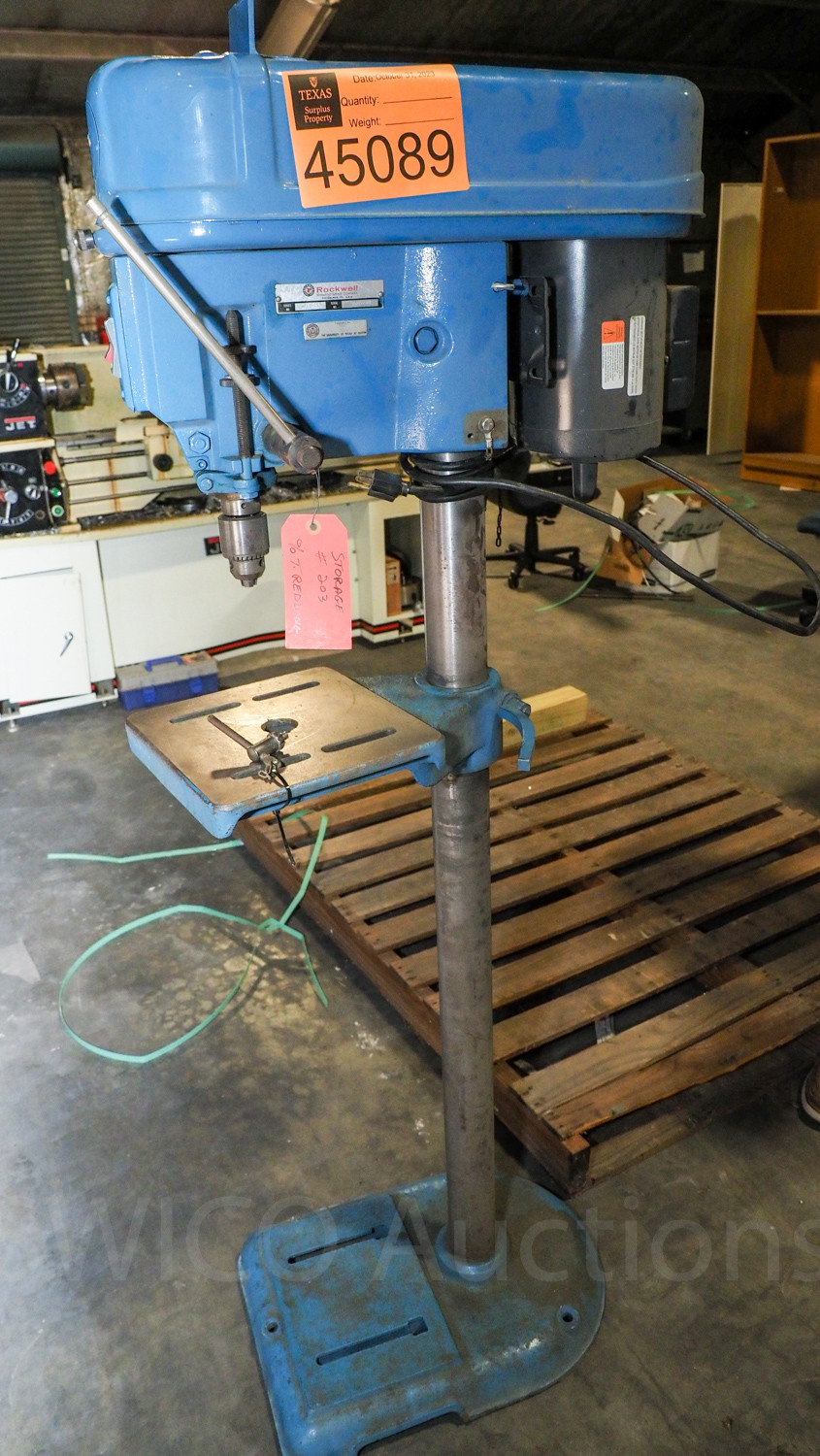 Rockwell drill press - Swico Auctions