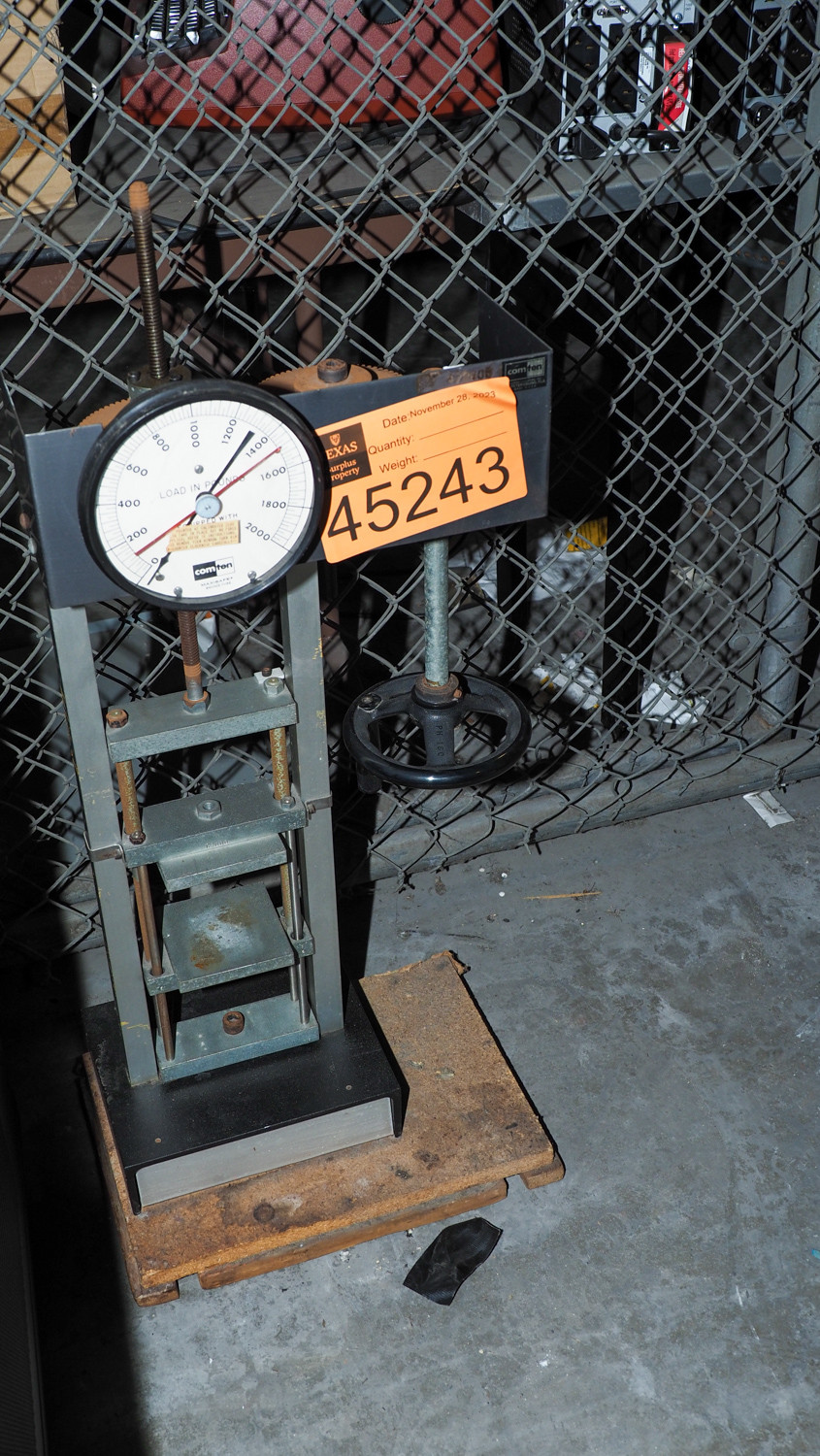 Comten compression machine - Swico Auctions