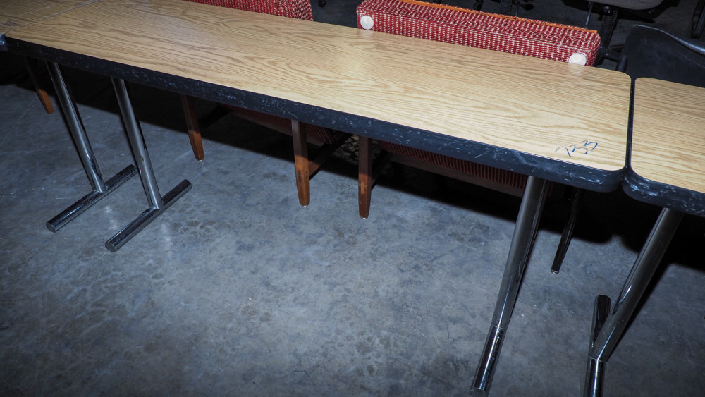 Three narrow conference tables - Swico Auctions