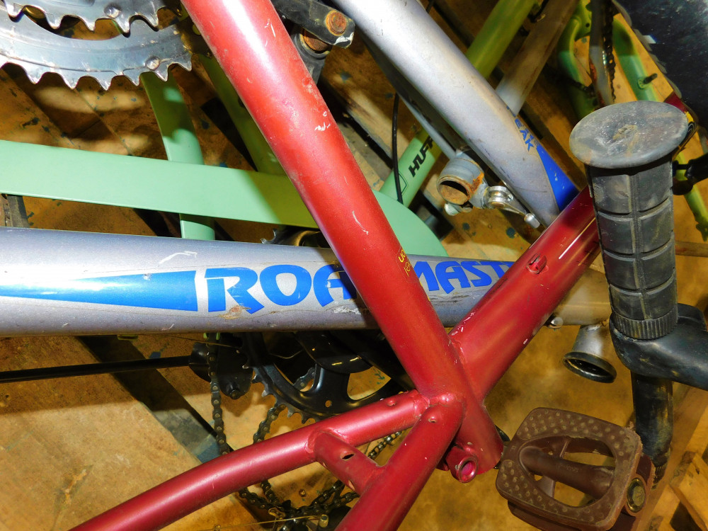 Lot of 6 Bike Incomplete Frames - Swico Auctions