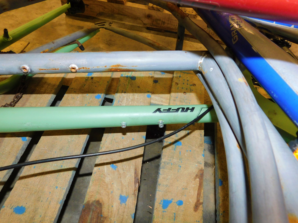 Lot of 6 Bike Incomplete Frames - Swico Auctions
