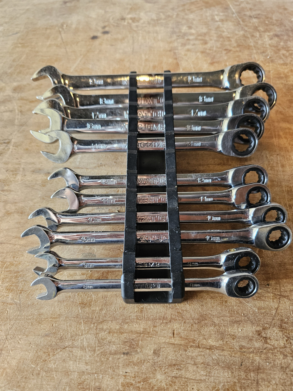 Lot# 137 - new MATCO ratcheting wrench set - Swico Auctions