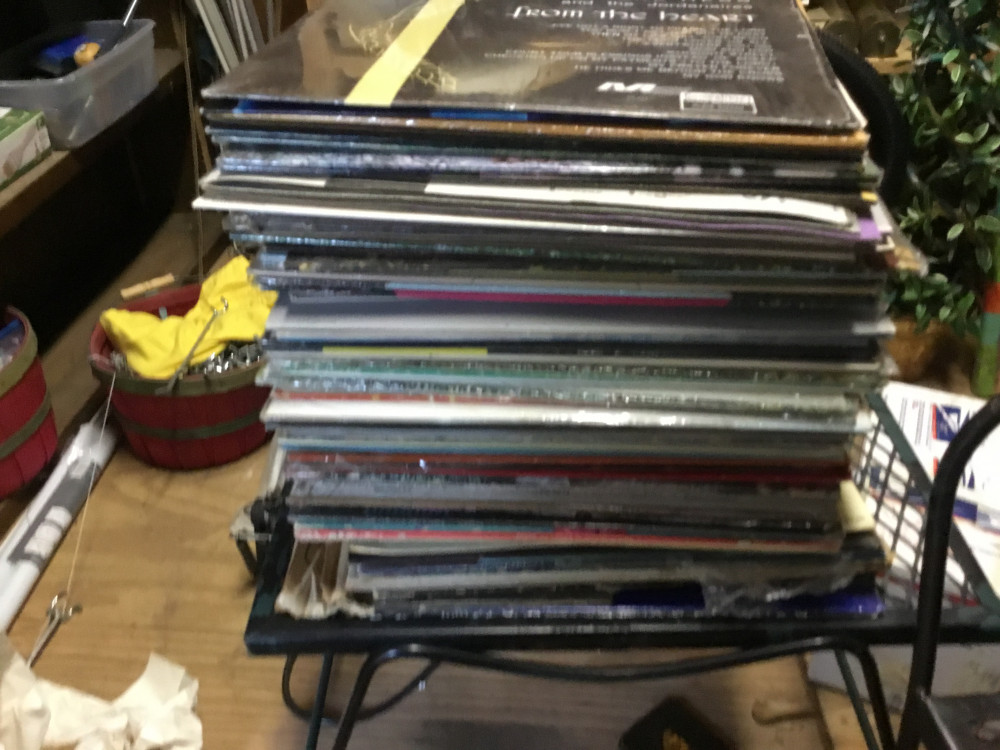 Large Stack Record Albums - Swico Auctions