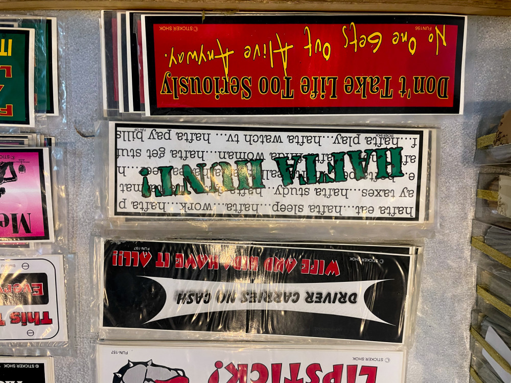 Bumper stickers - Swico Auctions