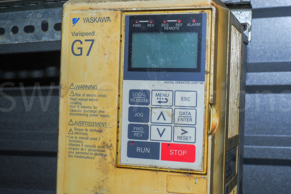 Yaskawa G7 VFD - Swico Auctions