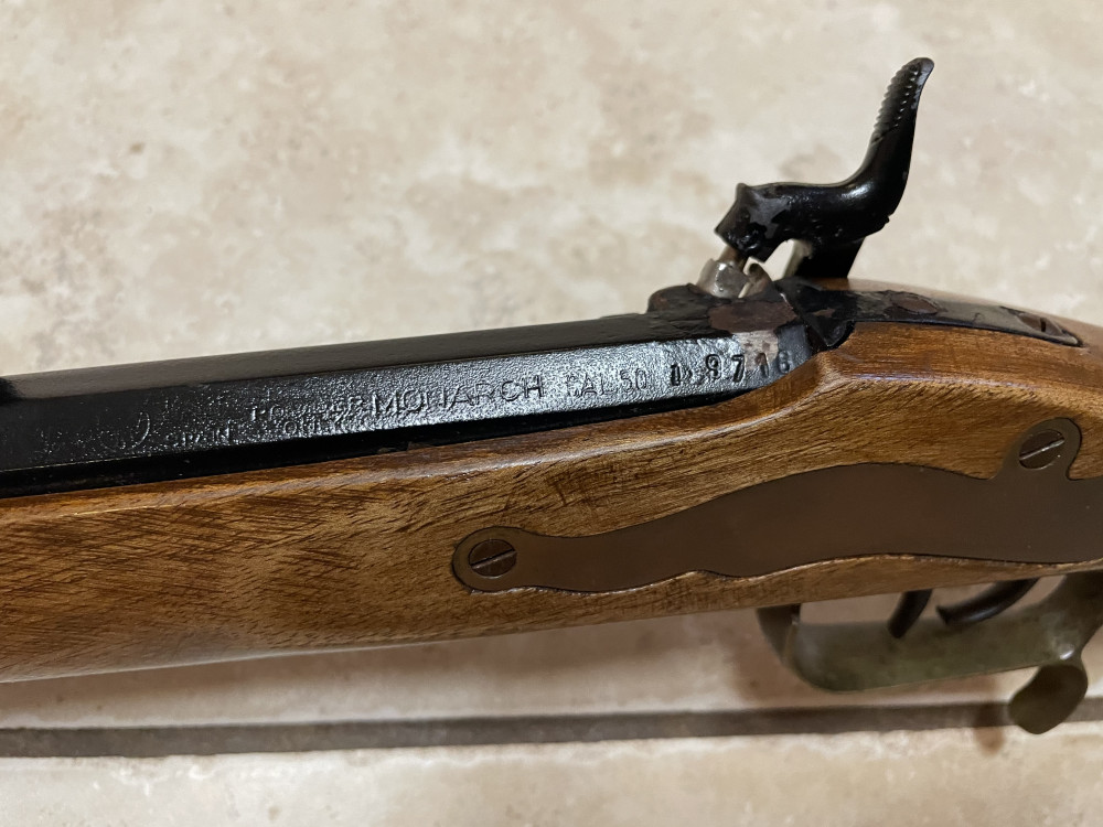 Monarch Black Powder Muzzle Loader .50 Caliber. SN 19716 - Swico Auctions