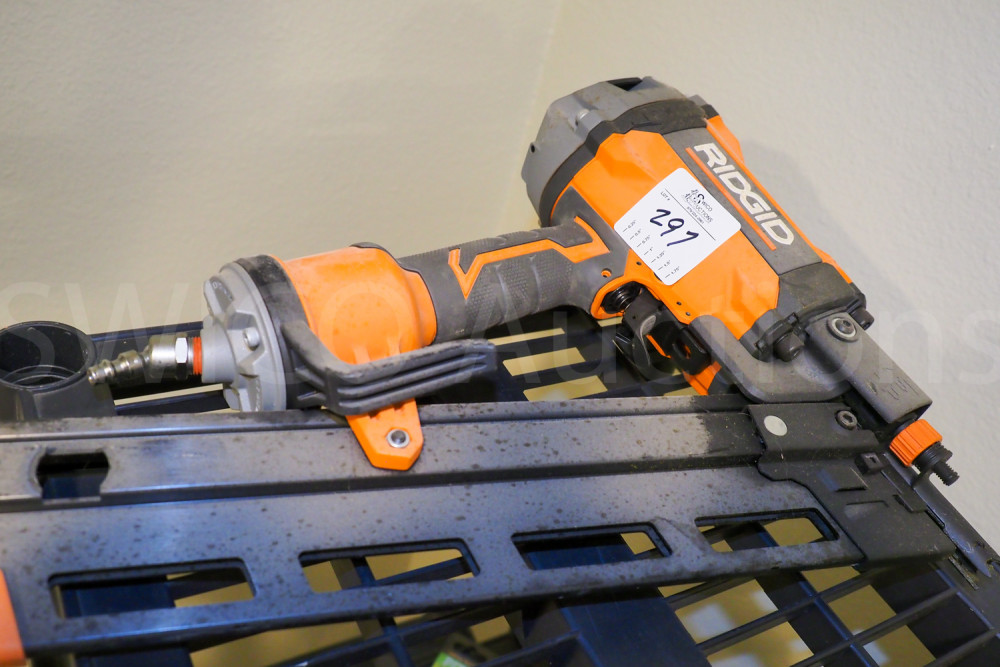 Ridgid R350RHF framing nailer - Swico Auctions