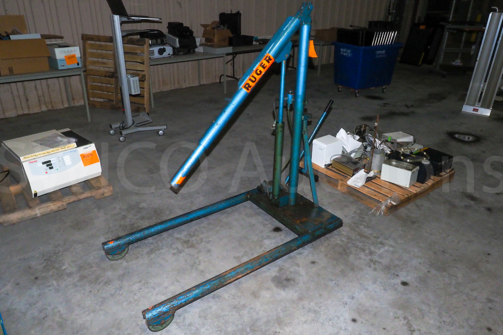 Ruger hydraulic hoist - Swico Auctions