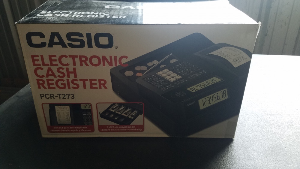 Casio Electronic Cash Register PCR-T273 - Swico Auctions